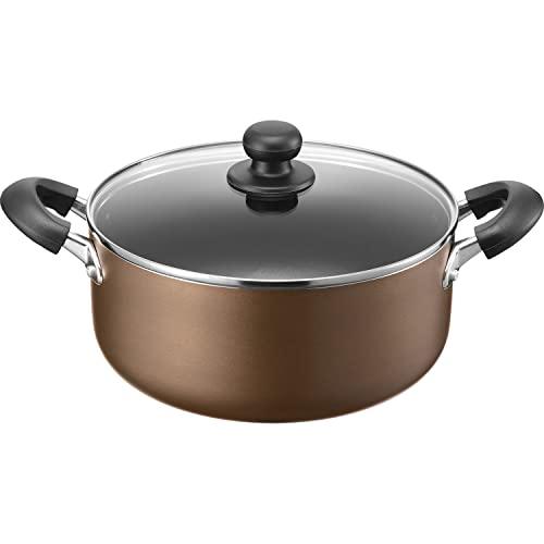 カレーやシチュー、おでんなどの煮込み料理に最適です ガラス蓋なので、調理中に中身が確認出来ます フッ素樹脂加工で、こびりつきにくく汚れも落としやすいのでお手入れラクラク IHクッキングヒーターでもガスコンロでも使えます ■サイズ：幅36.5...