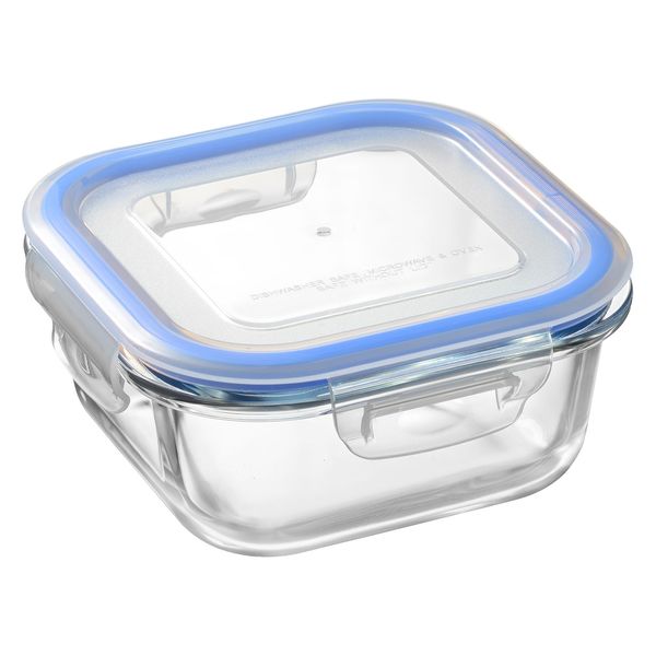 電子レンジ・オーブンで調理ができます（本体のみ） においが付きにくい耐熱ガラス 食洗機に対応しています ■サイズ：幅14×奥行14×高さ6.5cm ■重量：約400g ■材質：本体/耐熱ガラス、蓋/ポリプロピレン、パッキン/シリコーンゴム ...