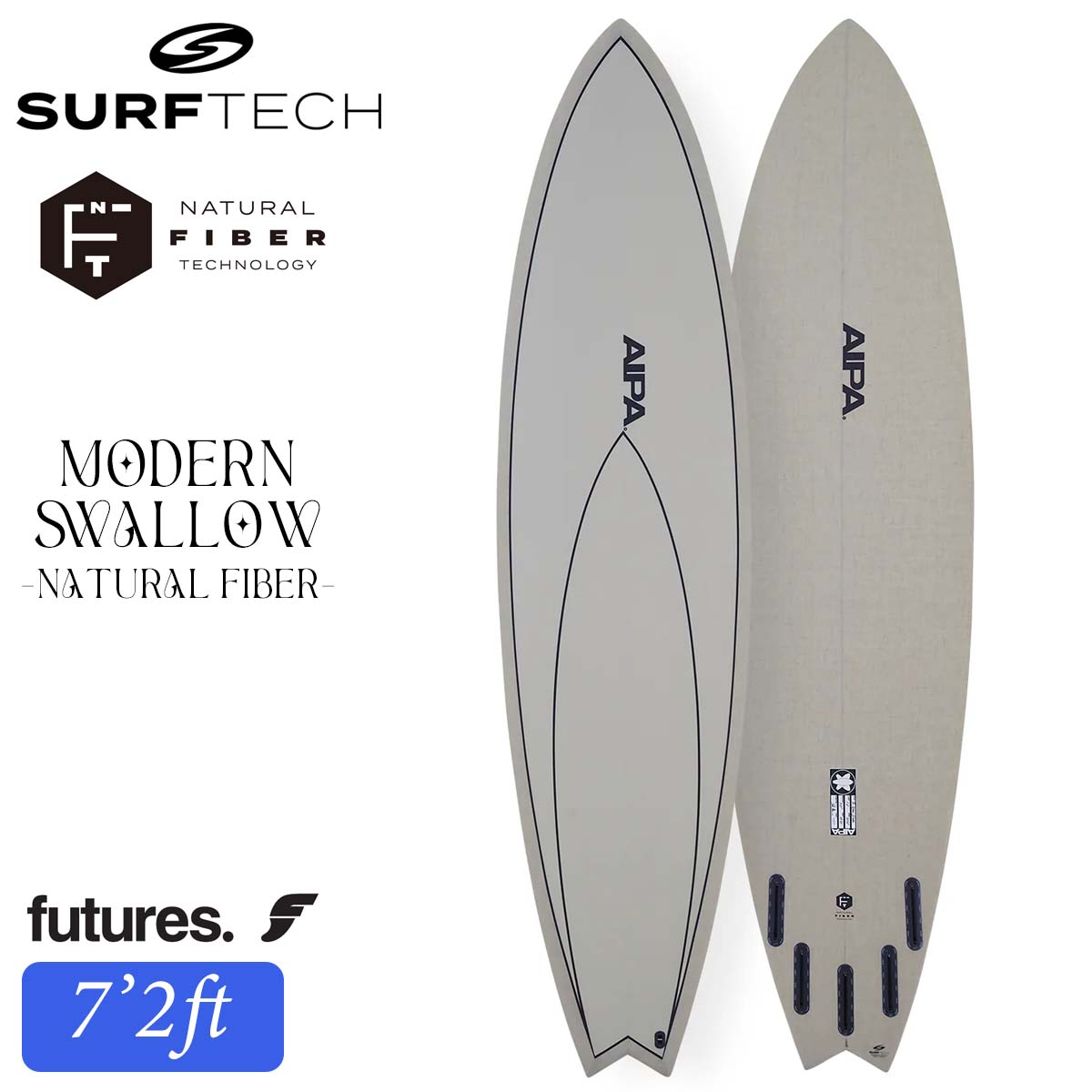 【SURFTECH】 サーフテックは1989年、新たな技術と流通方法を活用してシェイパーとサーファーを結びつけたいという思いから誕生しました。 世界最高のシェイパーたちとのこの独自の関係により、サーフテックは常に、あらゆるレベルのサーファー...