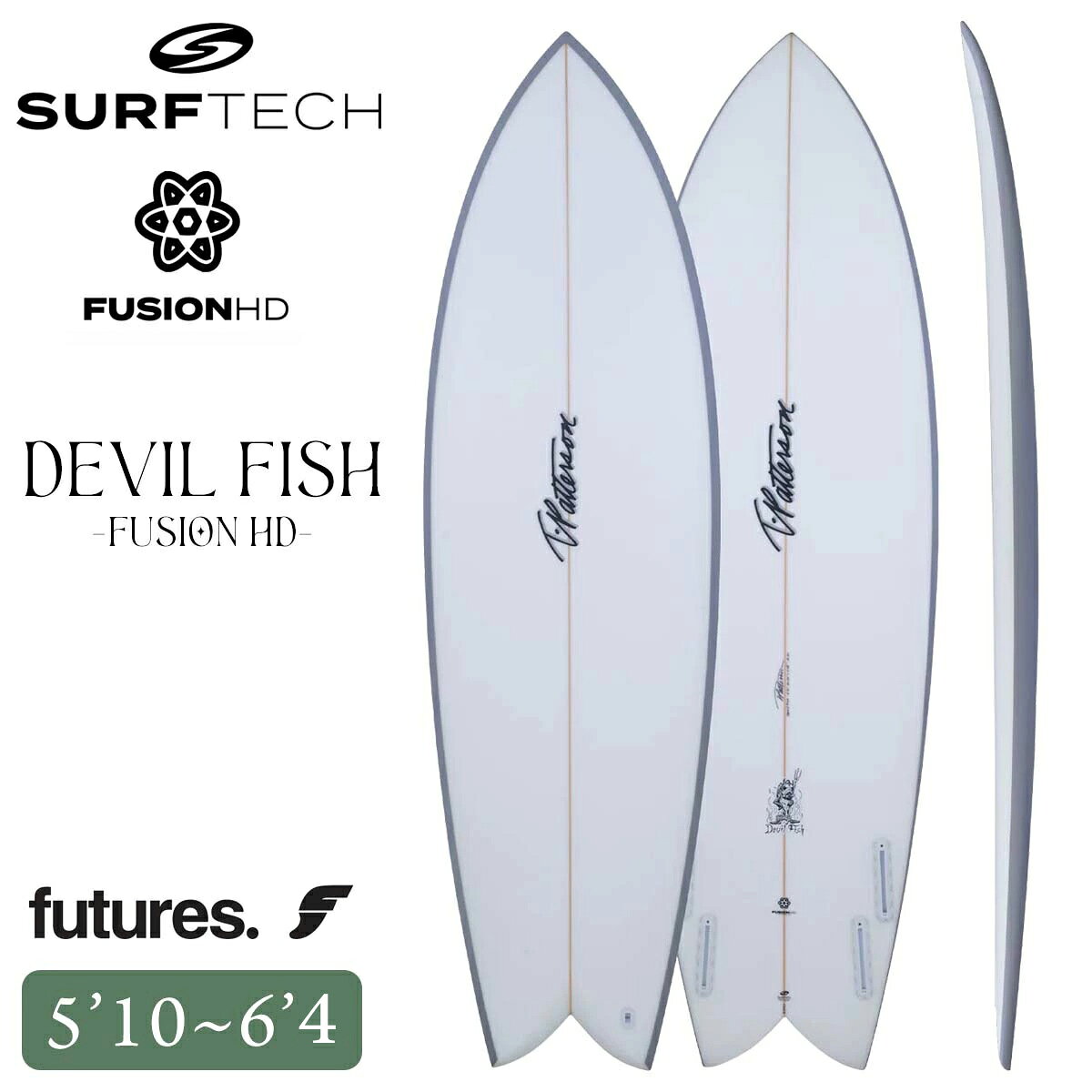 【SURFTECH】 サーフテックは1989年、新たな技術と流通方法を活用してシェイパーとサーファーを結びつけたいという思いから誕生しました。 世界最高のシェイパーたちとのこの独自の関係により、サーフテックは常に、あらゆるレベルのサーファー...