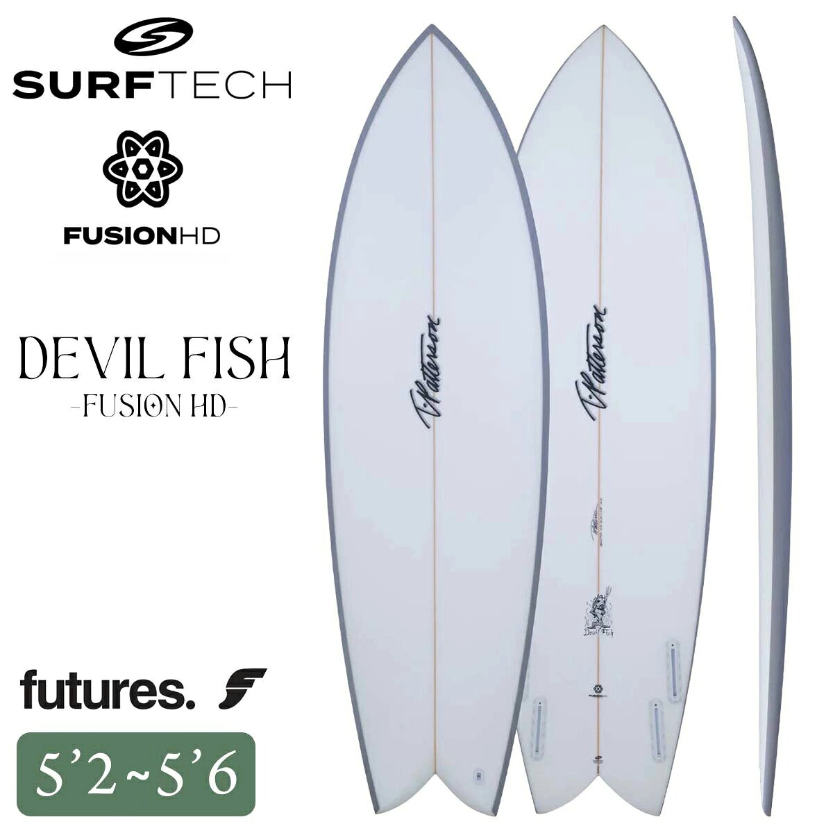 【SURFTECH】 サーフテックは1989年、新たな技術と流通方法を活用してシェイパーとサーファーを結びつけたいという思いから誕生しました。 世界最高のシェイパーたちとのこの独自の関係により、サーフテックは常に、あらゆるレベルのサーファー...
