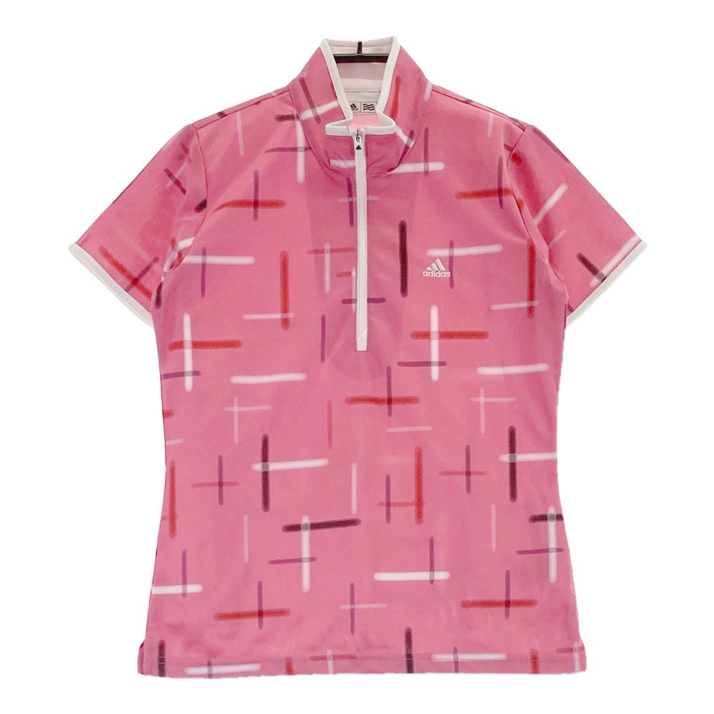 商品管理番号 240101338053 ブランド ADIDAS GOLF アディダスゴルフ アイテム ハーフジップ 半袖Tシャツ モデル・品番 表記サイズ M 実寸 肩幅：34cm / 身幅：42.5cm / 着丈：57.5cm / 袖丈：...