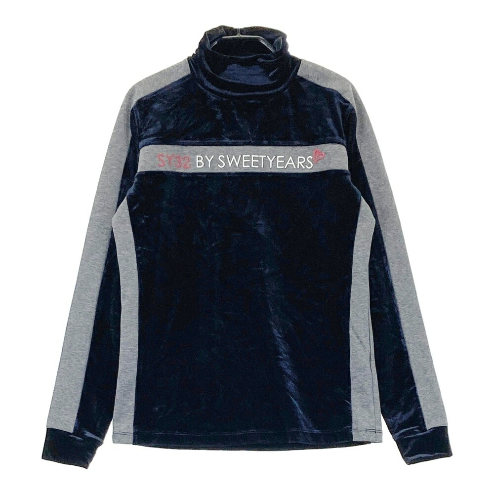 商品管理番号 240101582453 ブランド SY32 BY SWEET YEARS GOLF エスワイサーティトゥ アイテム ハイネック長袖 Tシャツ モデル・品番 表記サイズ S 実寸 身幅：42cm / 着丈：56.5cm / 裄...
