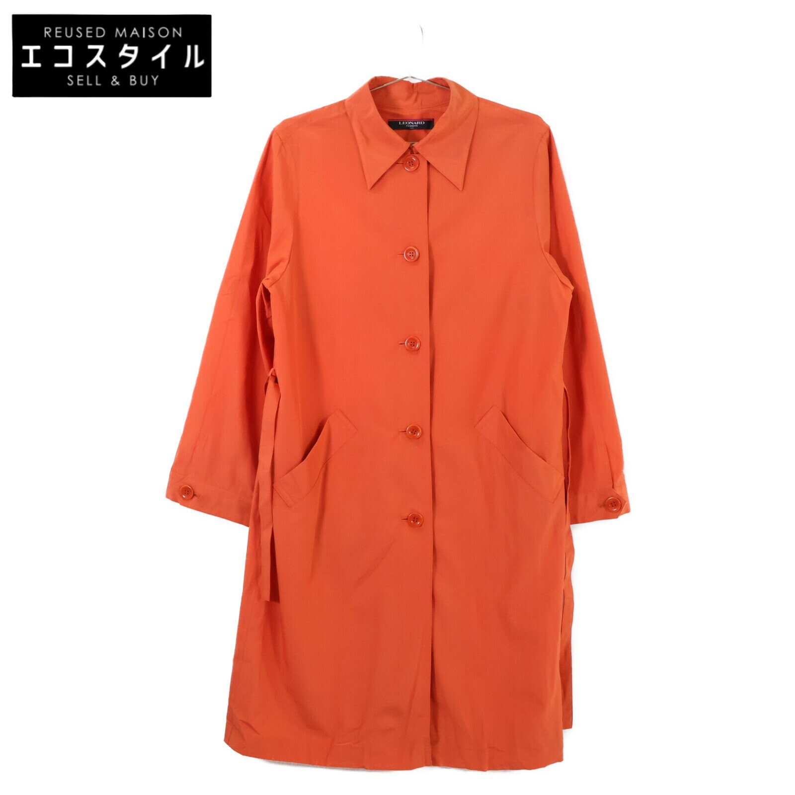 楽天市場】レオナール(カラーオレンジ)(コート・ジャケット 楽天市場】レオナール(カラーオレンジ)(コート・ジャケット