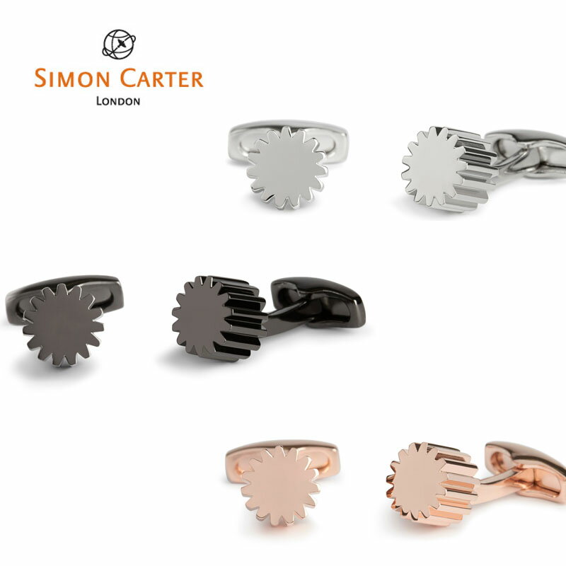 　▼SIMON CARTER（サイモンカーター）のカフスです。　上品なオレンジの箱に入っております。ギフトにも最適です。 . WORLD BRILLIANT COLLECTION Simon Carter Introduction 1985...