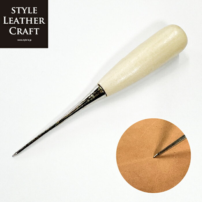 H018 目打ち レザークラフト 革 印付け 革細工 穴あけ 工具 手縫い用 ハンドメイド 道具 革用工具 ステッチング レザー穴あけ ソーイング 洋裁 ハンドメイド 手芸 型紙の写しや印付け、穴あけなど、多用途に活躍！ 型紙の写しや印付け...