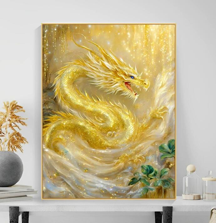 大人の塗り絵 油絵風 数字油絵 DIY 数字塗り絵 40x50cm 油絵 塗り絵 塗り絵セット 竜柄 風景画 数字 キット インテリア雑貨 クリスマス おしゃれ アートパネル 壁飾り 絵画 インテリア 数字絵 バルーン プレゼント diy油...