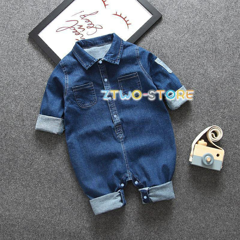 ■商品説明■ ★生地の厚さ：普通　 ■材質：ポリエステル カラーブルー 写真参考 ※画面上と実物では多少色具合が異なって見える場合もございます。ご■セット内容: ロンパース単品（※他は商品に含まれません） ■おすすめ季節：春　秋 ■サイズ/...