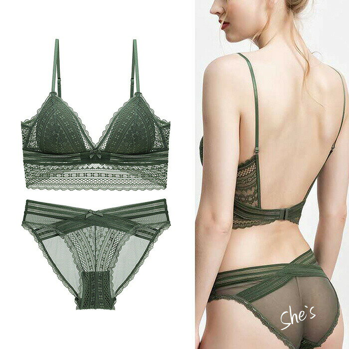 商品紹介オープンバッグとシアーなショーツがちょっぴりセクシーな大人のリラックスランジェリーセットです。 ノンワイヤーで締め付け感がなくリラックスな付け心地で、通気性も良く快適です。コンパクトで収納にも便利です。サイズ■ブラジャーサイズ S：...