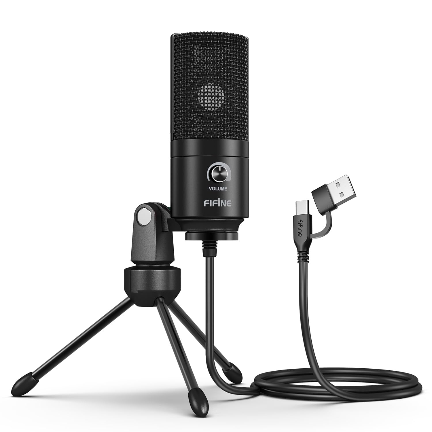 【不思議な金属の質感】本体とマイクスタンドも耐久性に優れた合金で作られたコンデンサーマイク、重さがよく、安定性強化！さらに全体はテクノロジー金属の質感で、とても滑らかな触り心地です。【高集音力】特殊なノイズ抑制技術で、周りの雑音、ホワイトノ...