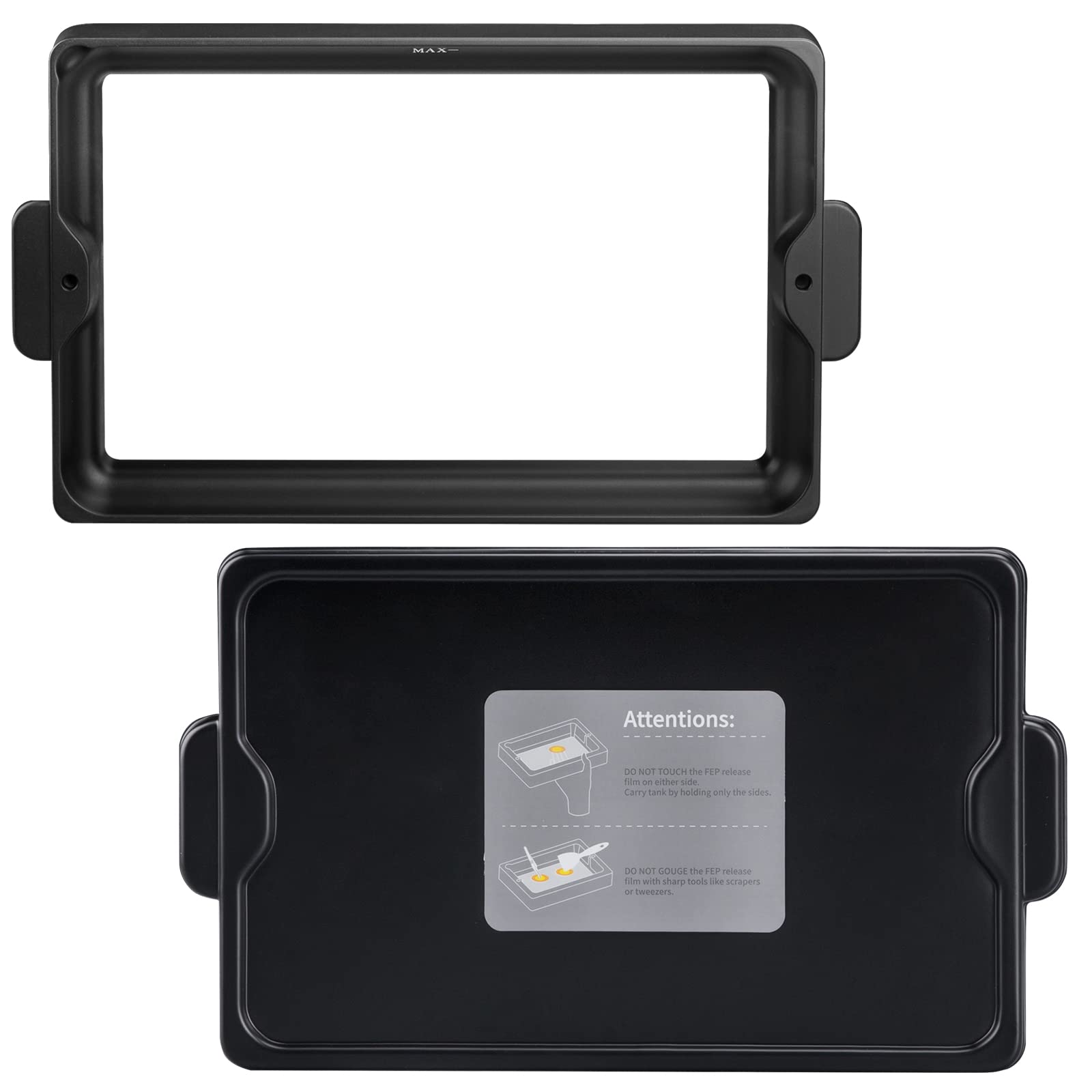 3DプリンターELEGOO Saturn 2/Saturn 3に使用するオリジナルレジンタンクで、PFAフィルムが事前に取り付けられます。アルマイト製で長期間の使用にも耐久性があり、レジンタンクを頻繁に交換する必要はありません。六角レンチ3...