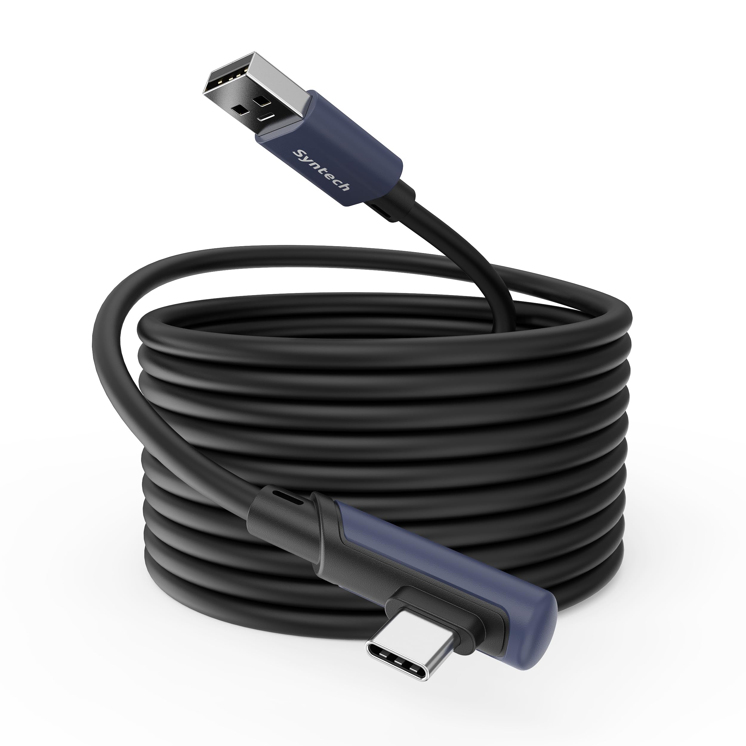 ・Meta Quest 3S/Quest3/Quest2/Pro/Pico 4 アクセサリーと互換性あり: Syntech リンク ケーブルは VR デバイスをゲーミング PC に接続し、すべての Steam VR ゲームをプレイできるよう...