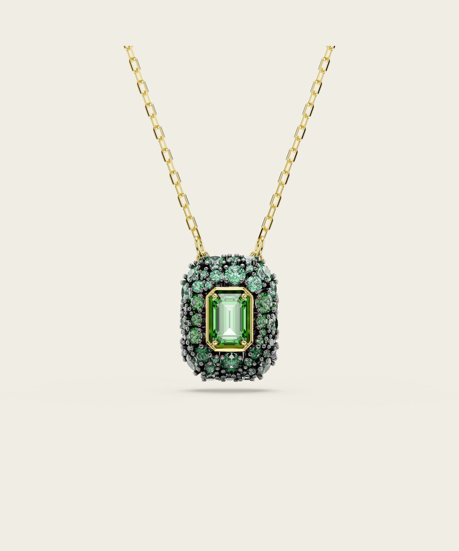 SWAROVSKI（スワロフスキー）【公式】【スワロフスキー】Sublima ペンダントこのSublimaペンダントは、目を引くグリーンのSwarovskiジルコニアのグラデーションと、光を無限に反射する緻密な配置が魅力です。お揃いのピアス...