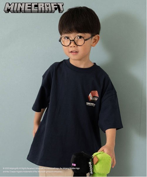 NARUMIYA ONLINE（ナルミヤオンライン）【マインクラフト】【親子リンク】KIDS武器TEE大人気のマインクラフトのandD.SPECIALCOLLECTION発売！【デザインポイント】形はベーシックなワイドシルエットです。マイン...