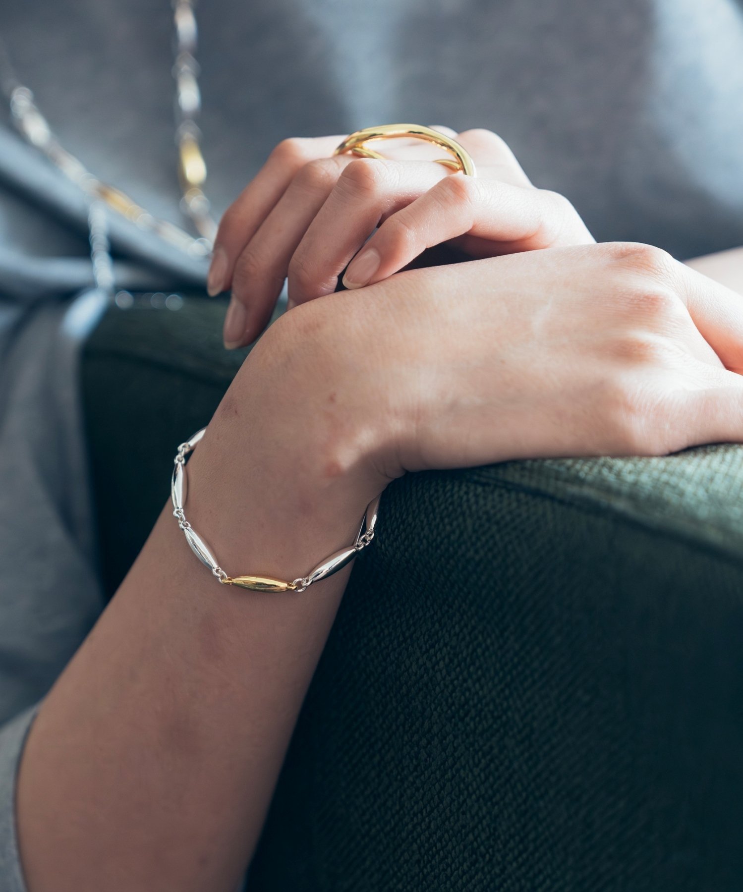 Nothing And Others（ナッシングアンドアザーズ）プランプモチーフブレスレット-2025 Summer Collection-Nothing And Others / Plump Motif Braceletぽってり（plum...