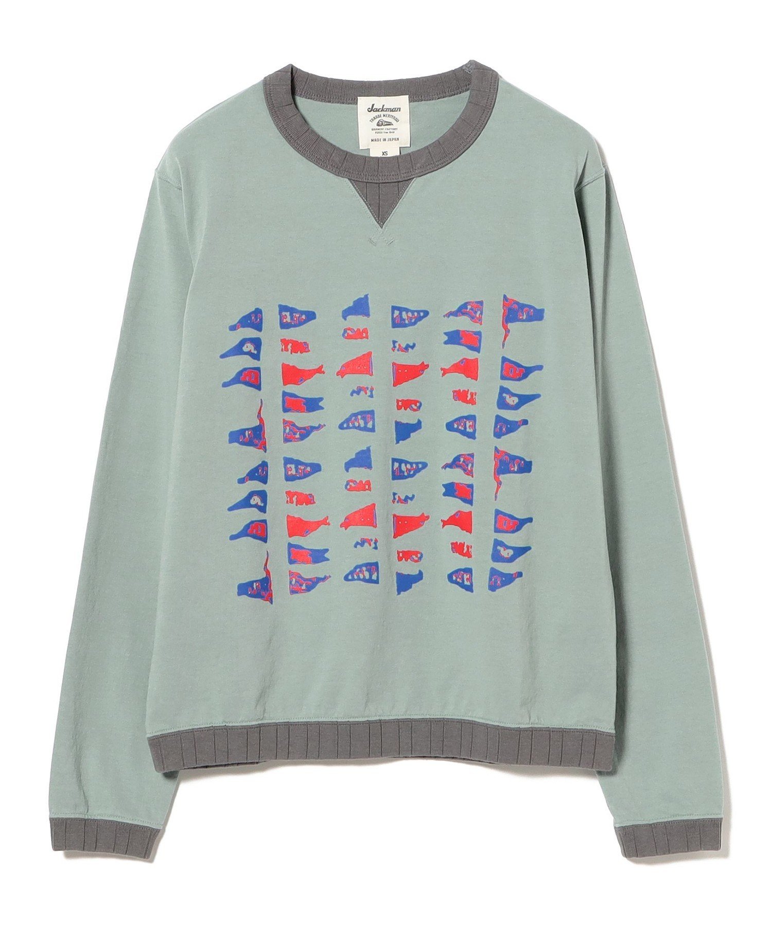 BEAMS OUTLET（ビームス アウトレット）【別注】Jackman / ロゴ ロングスリーブ 25FWユーモア漂う特別なひと品■デザイン肌触り、着心地の良さに定評のある〈Jackman（ジャックマン）〉のカットソー。カラー、モデル全て...
