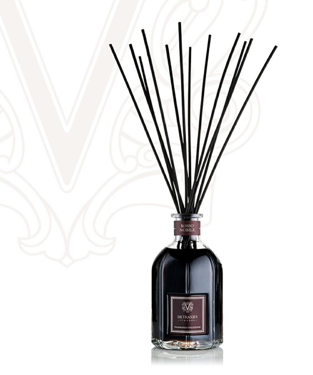 BLEU COMME BLEU（ブルーコムブルー）ドットール・ヴラニエス ディフューザー ロッソノービレ 250ml スティック付イタリア・フィレンツェ発、自然派ルームフレグランス「ドットール・ヴラニエス」。最高品質のエッセンシャルオイルを...