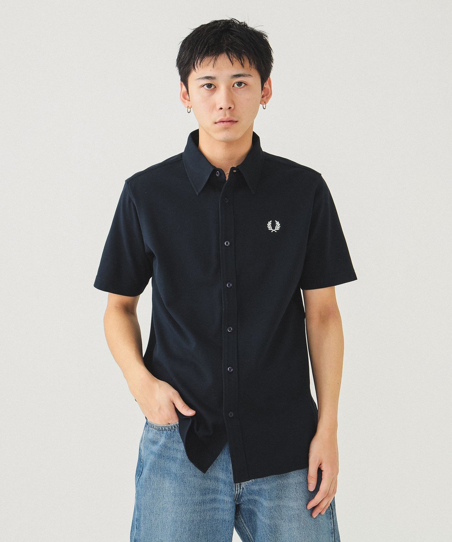 楽天市場】fred perry beams(カラーネイビー)(メンズ 楽天市場】fred perry beams(カラーネイビー)(メンズ