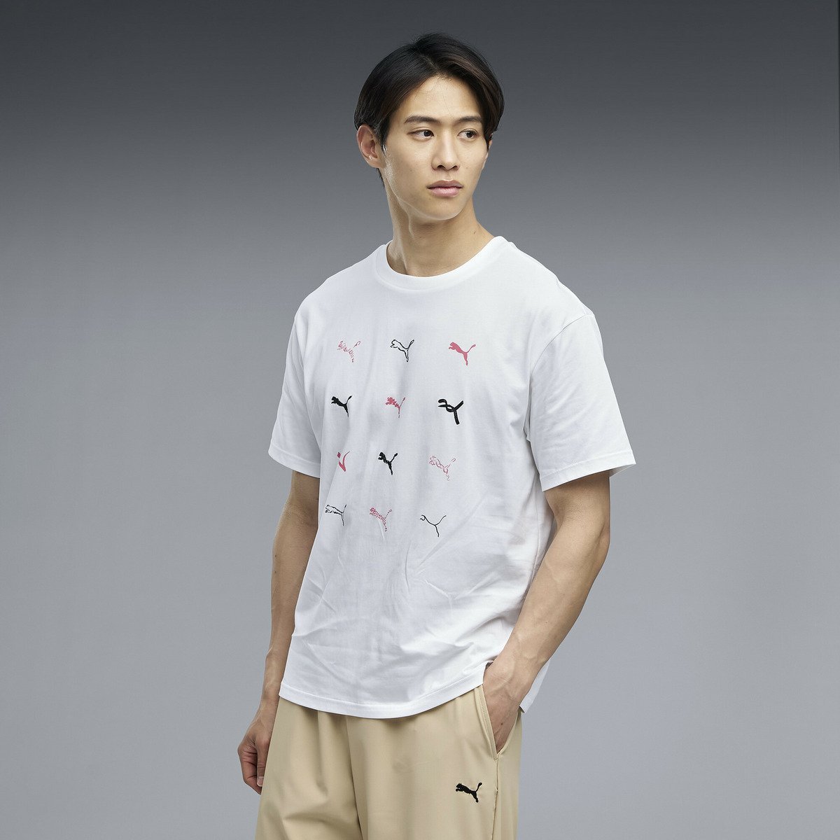 PUMA（プーマ）メンズ ESS エレベーテッド クール スケッチ キャット 半袖 Tシャツ ESS ELEVATED CL SKCH CAT TEE商品名メンズ ESS エレベーテッド クール スケッチ キャット 半袖 Tシャツ ESS ...