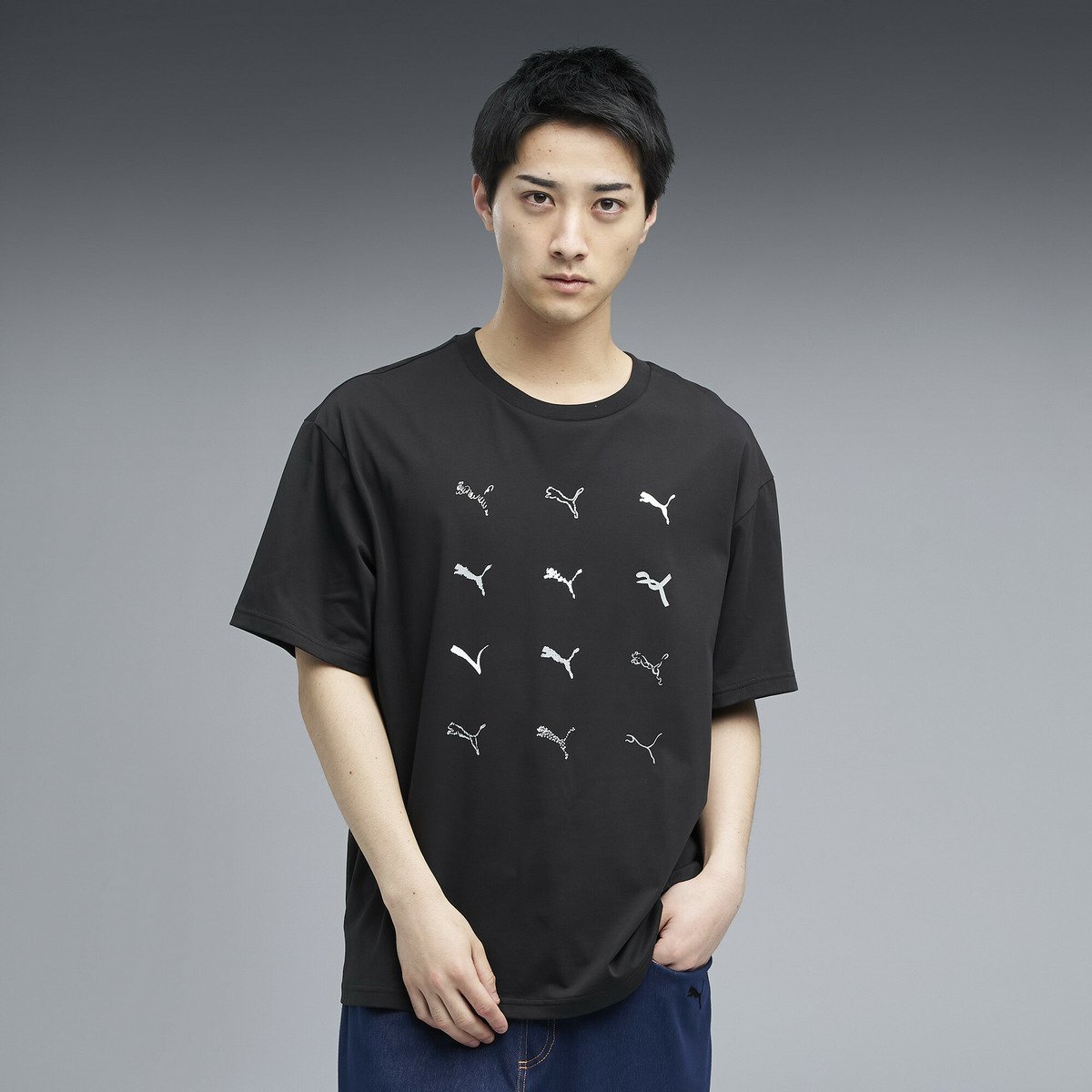 PUMA（プーマ）メンズ ESS エレベーテッド クール スケッチ キャット 半袖 Tシャツ ESS ELEVATED CL SKCH CAT TEE商品名メンズ ESS エレベーテッド クール スケッチ キャット 半袖 Tシャツ ESS ...