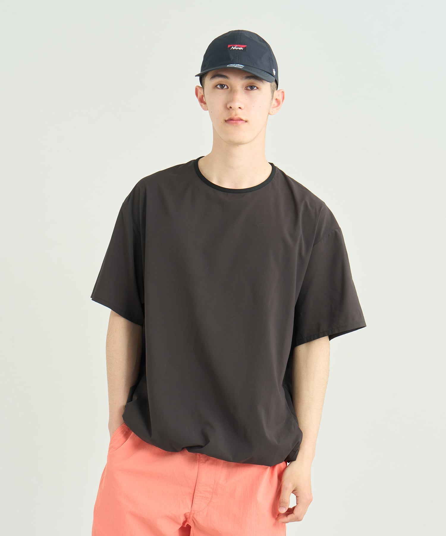 NANGA ONLINE SHOP（ナンガオンラインショップ）PLC エクスカーション Tシャツ 26SS メンズ着心地も持ち運びもライトな、パッカブルTシャツ軽量・パッカブル・UVカット・吸水速乾に優れた、PLCシリーズの高機能ウェア〈ア...