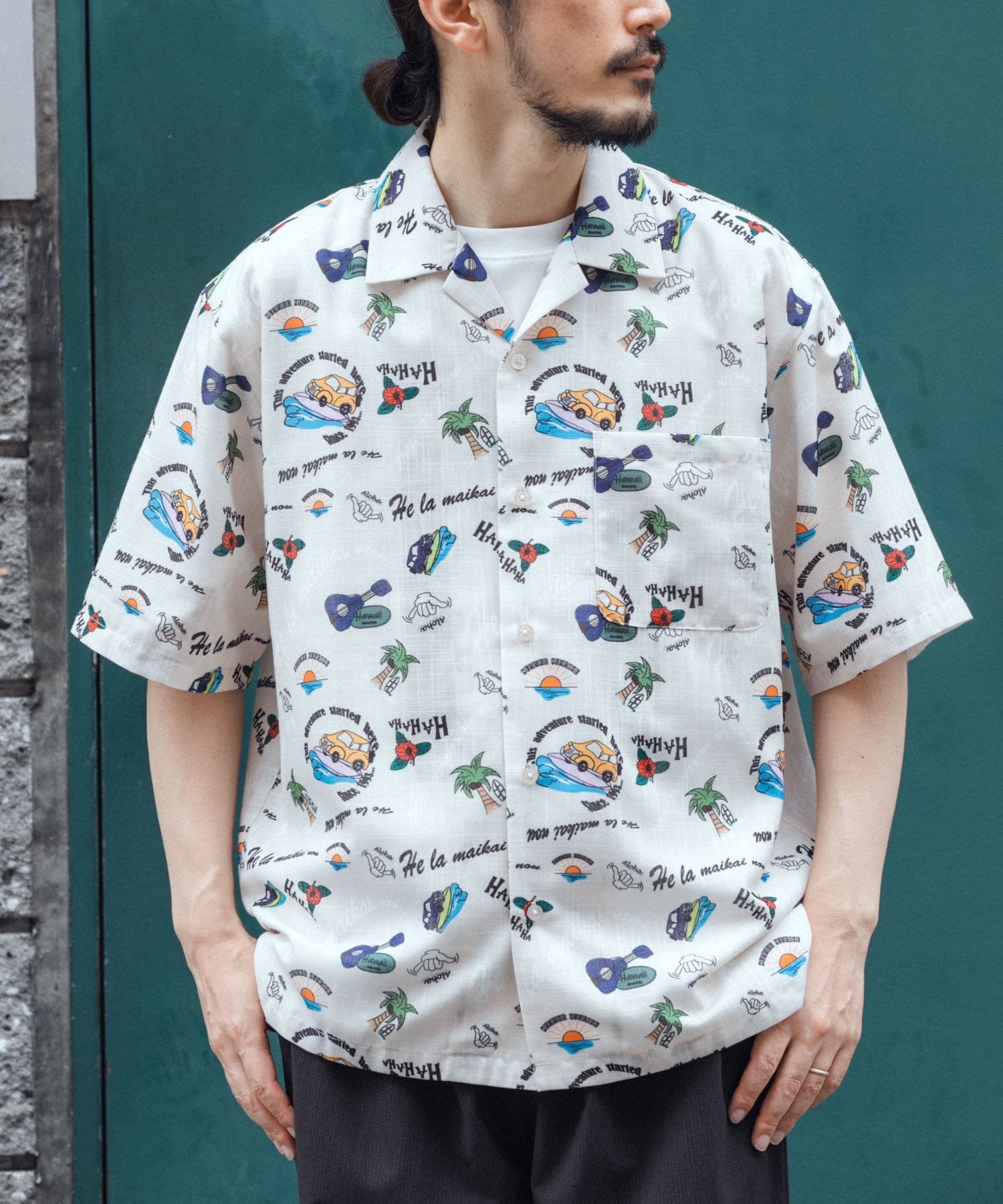 URBAN RESEARCH ITEMS（アーバンリサーチアイテムズ）アロハプリントオープンカラー半袖シャツ 店舗にてお問い合わせの際は、下記の品番をお申し付け下さい。 品番：IT26230-1032018 リラックス感漂う、大人の柄シャツ...