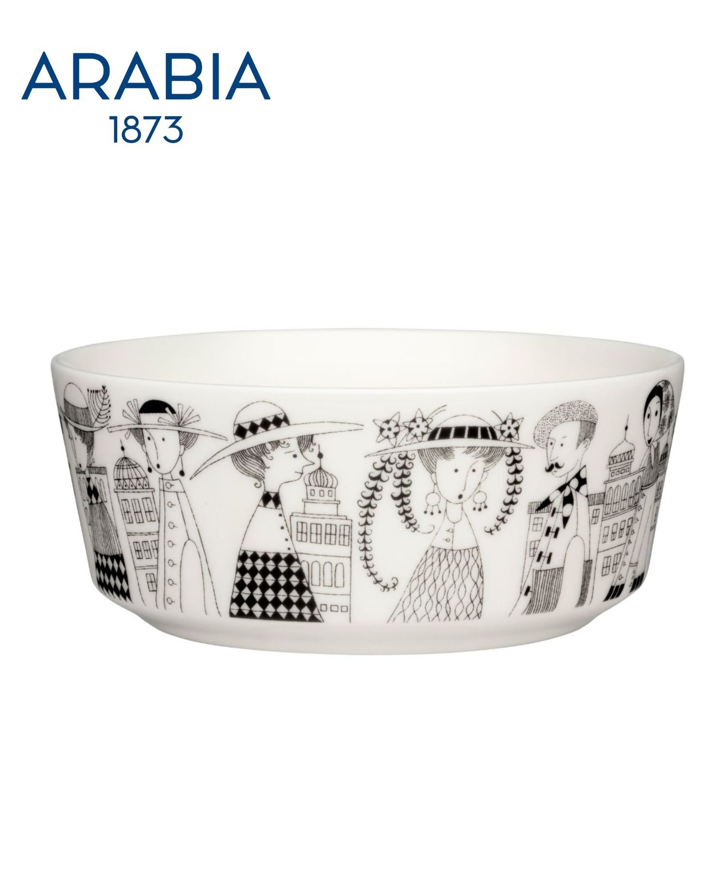 ARABIA（アラビア）[公式] アラビア エミリア ボウル 15cm2023年にアラビアの150年を記念して復刻されたエミリア。人気のデザインに新たにさまざまなニーズにこたえるアイテムが登場します。こちらはサラダ、スープ、シリアルなどマル...