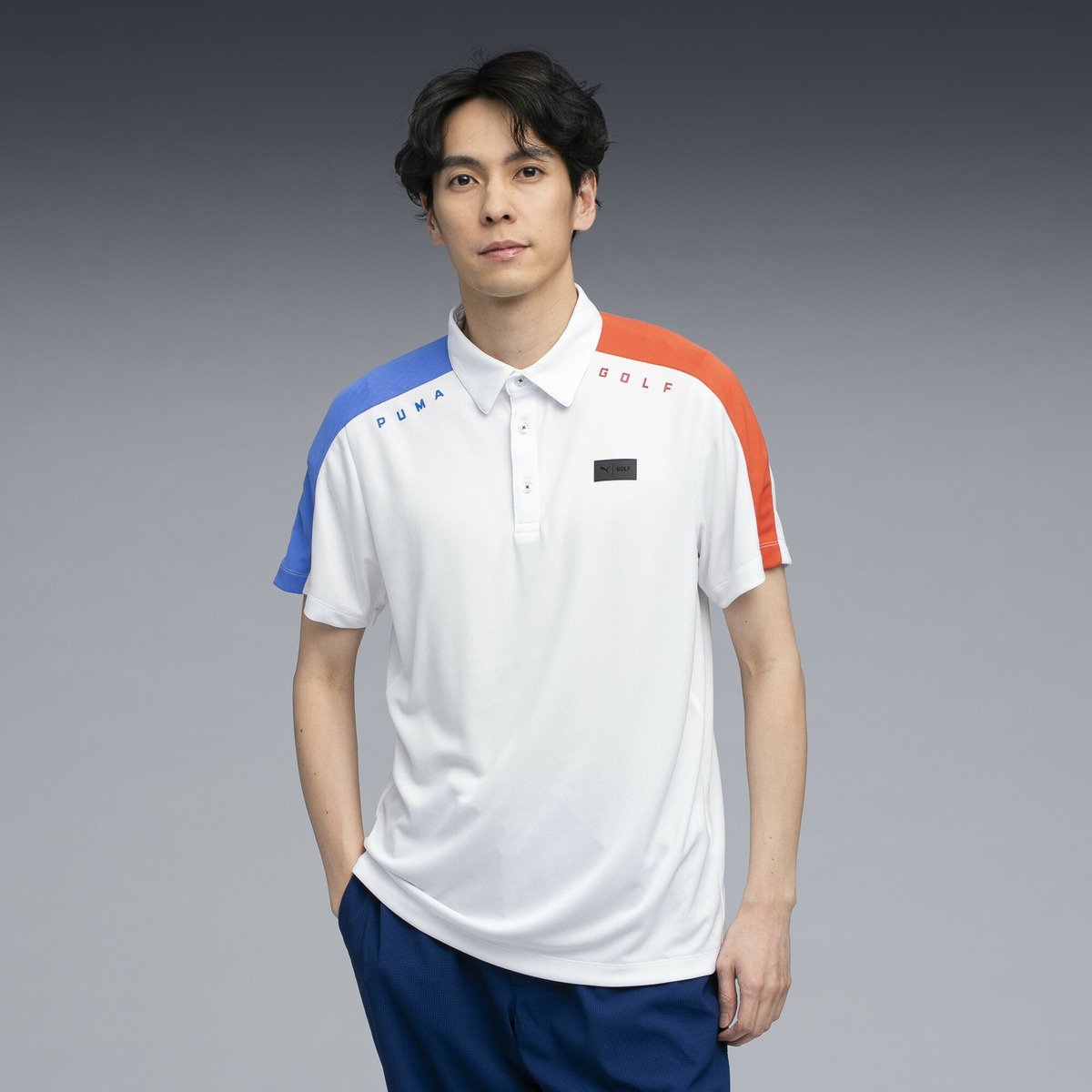 PUMA（プーマ）メンズ ゴルフ PB ジャガード 半袖 ポロシャツ JACQUARD POLO S/S商品名メンズ ゴルフ PB ジャガード 半袖 ポロシャツ JACQUARD POLO S/S商品情報爽快プレーを支える、エレガントなポロ...
