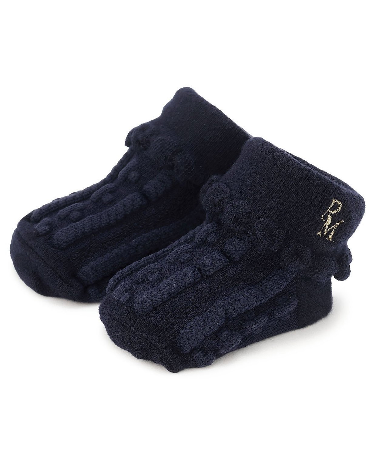 NARUMIYA ONLINE（ナルミヤオンライン）ラメ刺しゅうカップソックスラメ刺しゅうが上品に輝くカップソックスです。折り返し部分には立体的なスカラップをあしらい、足元に華やかさをプラス。やわらかな素材で肌触りが良く、快適なはき心地を叶...