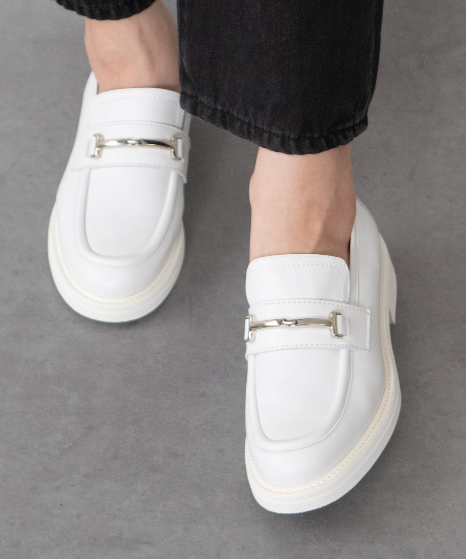 INTER-CHAUSSURES（インターショシュール）【Luca Grossi】ラウンドトウレザービットローファー【LucaGrossi/ルカ　グロッシ】伝統的なテクニックを守りつつ、時代のトレンドを意識した靴作りに定評を集めるLucaG...