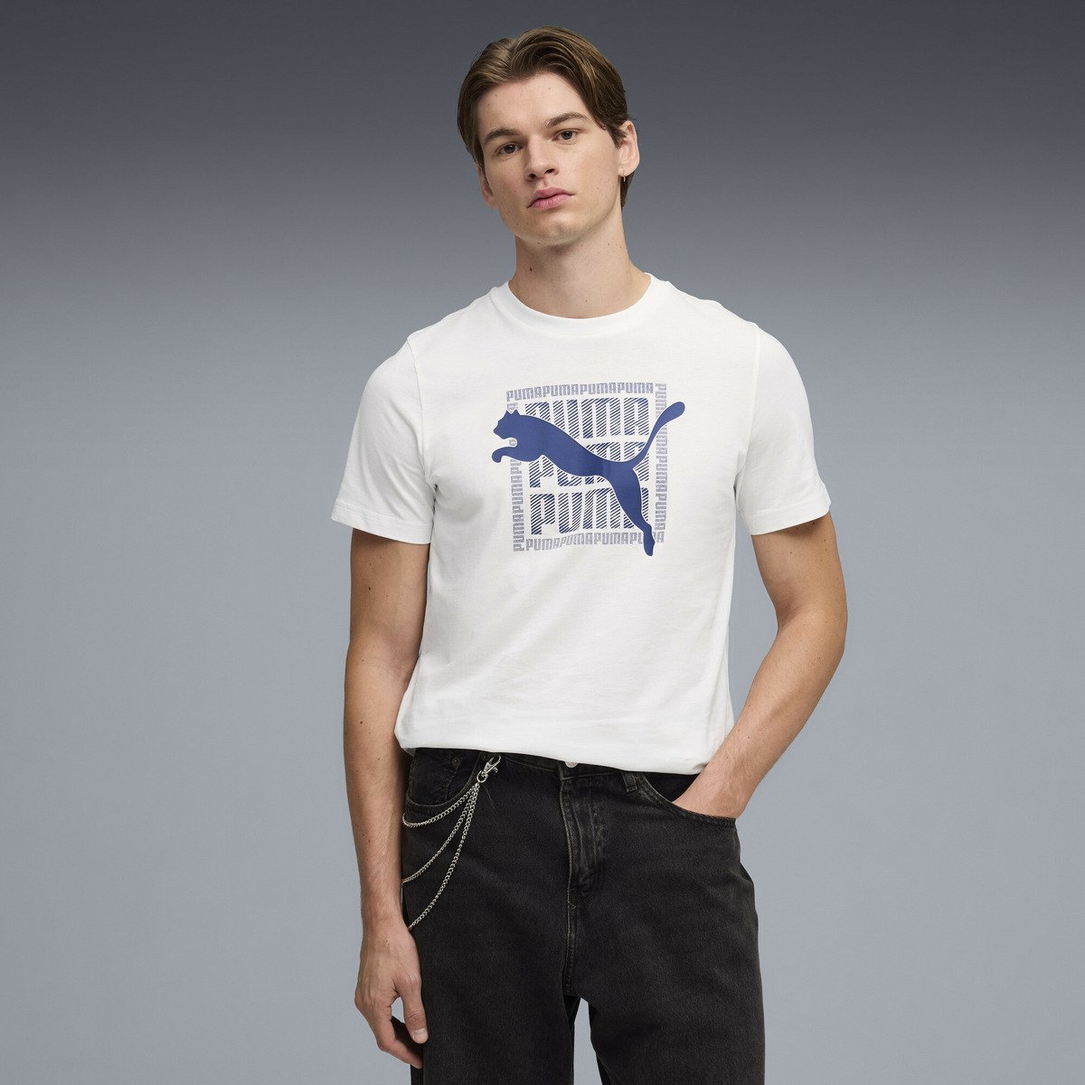 PUMA（プーマ）メンズ グラフィック プーマ ワーディング 半袖 Tシャツ GRAPHIC Tee商品名メンズ グラフィック プーマ ワーディング 半袖 Tシャツ GRAPHIC Tee 商品情報 PUMAのグラフィックTシャツコレクショ...