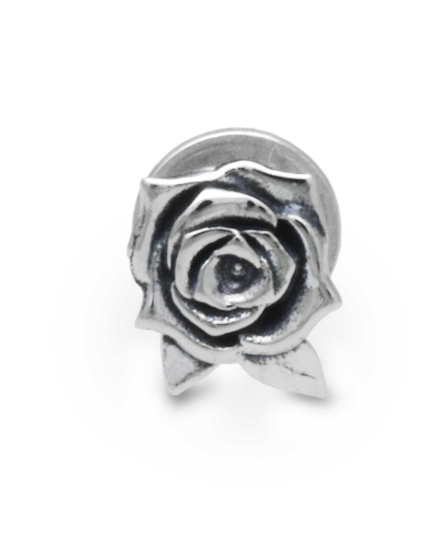 Editors Draw（エディターズ ドロー）SV925 ローズピアス Sync Note［MADEINJAPAN！！ローズ(バラ)のピアス］1つ1つの工程を職人が丁寧に仕上げたジャパンメイドのシルバーアクセサリー。ワンポイントで優雅に気...