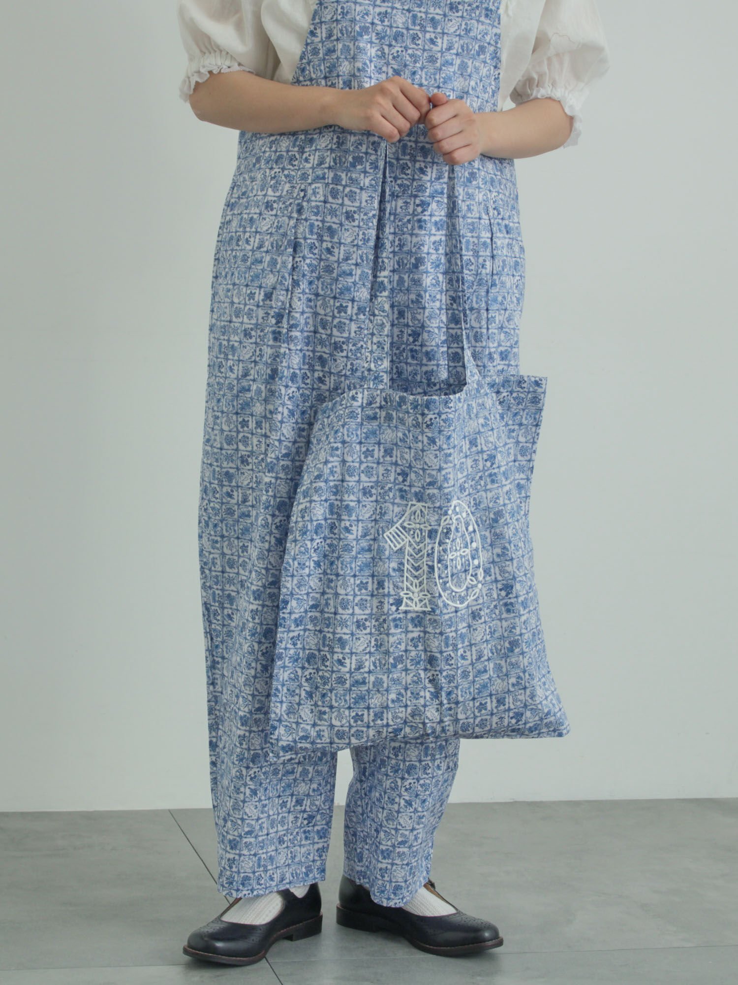Samansa Mos2（サマンサモスモス）【LIBERTY FABRICS】Botanical Language柄トートバッグ◆TSUHARU10周年企画LIBERTYFABRICS「BotanicalLanguage」TSUHARU誕生...