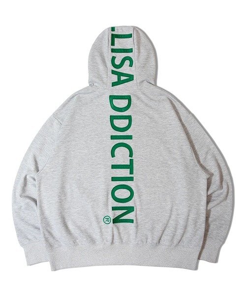 JACKROSE（ジャックローズ）GA BACK-LOGO ZIP HOODIE *セットアップ対応(MENS)GALLIS ADDICTIONからセットアップ対応のZIPパーカーが登場。フードから背中にかけブランドロゴをデザイン、またシュ...