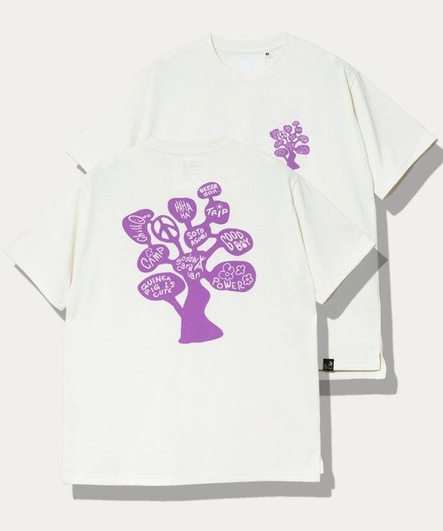 go slow caravan（ゴースローキャラバン）Drymix TREE TEE (MENS)自然を愛する外遊び人にぴったりな、木をモチーフにしたオーガニックでハッピーな雰囲気漂うグラフィックTEE☆生地には夏の定番高機能素材「Drym...