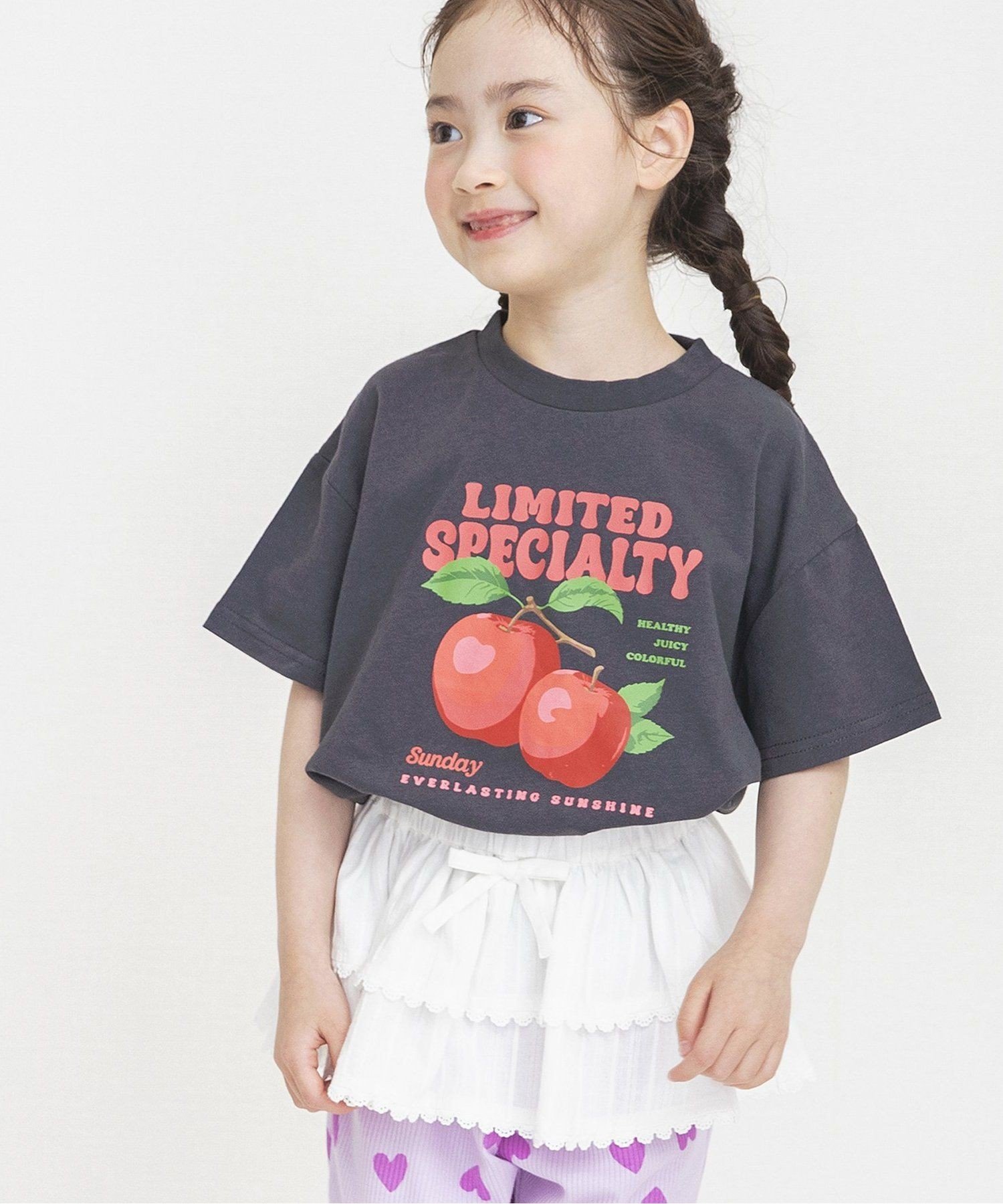 F.O.Online Store（エフオーオンラインストア）girlsバリエーションプリント半袖TシャツBREEZE(ブリーズ)の半袖Tシャツ「girlsバリエーションTシャツ」は、手頃な価格と豊富なバリエーションが人気！通園・通学にも使え...