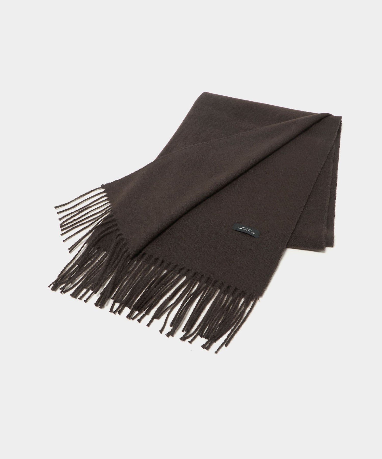 UNITED ARROWS LTD. OUTLET（ユナイテッドアローズ アウトレット）GLR ソリッド 60 ラージ マフラーカシミヤライクなポリエステル大判マフラー■デザイン昨年もご好評いただいたポリエステルの大判マフラー。カシミヤのよ...