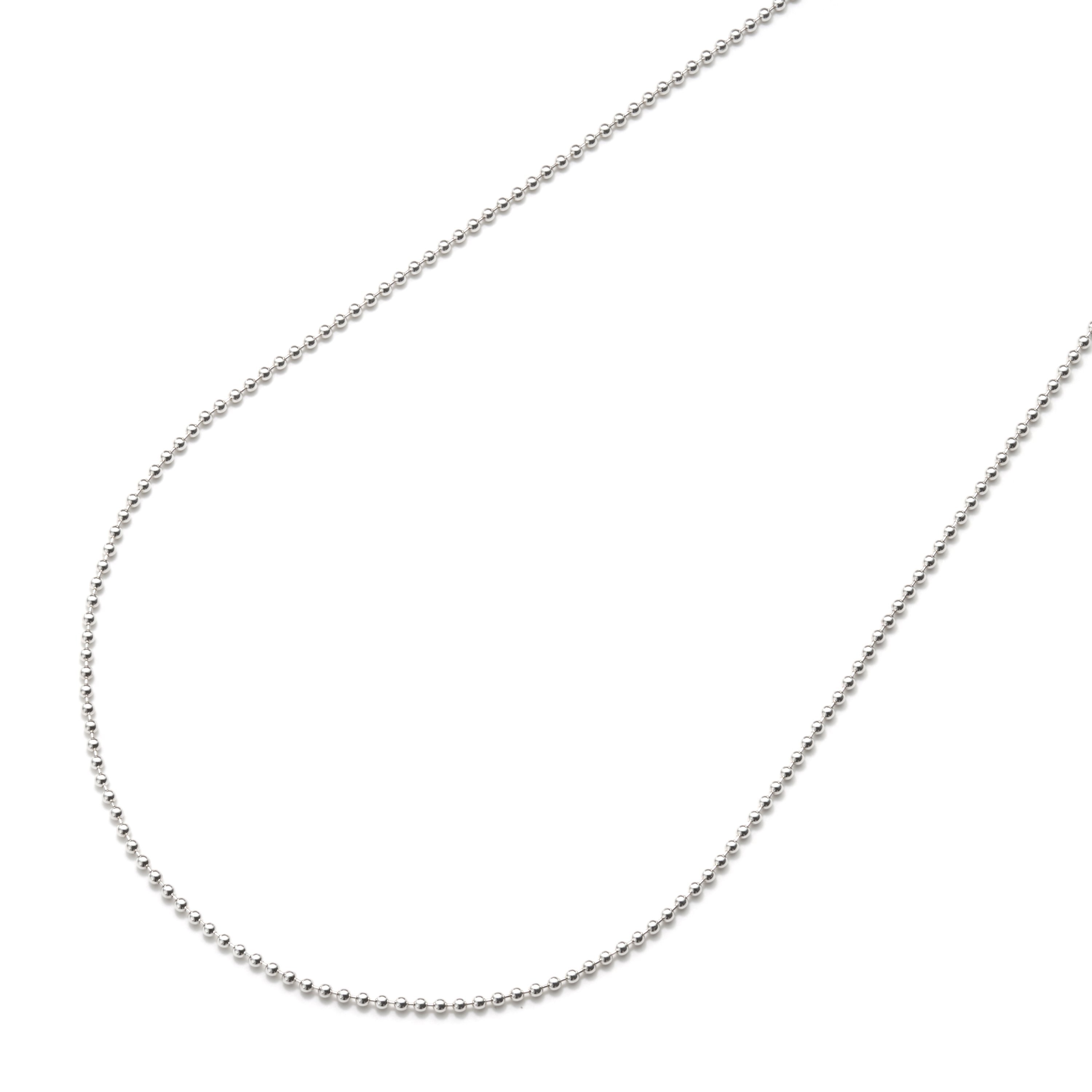FANTASTIC MAN（ファンタスティック マン）NECKLACE CHAIN D-031Lボールチェーンはどのようなスタイルにも合わせやすいプレーンデザインです長さが異なる2種の品番からお選びいただけますNECKLACECHAIND-...