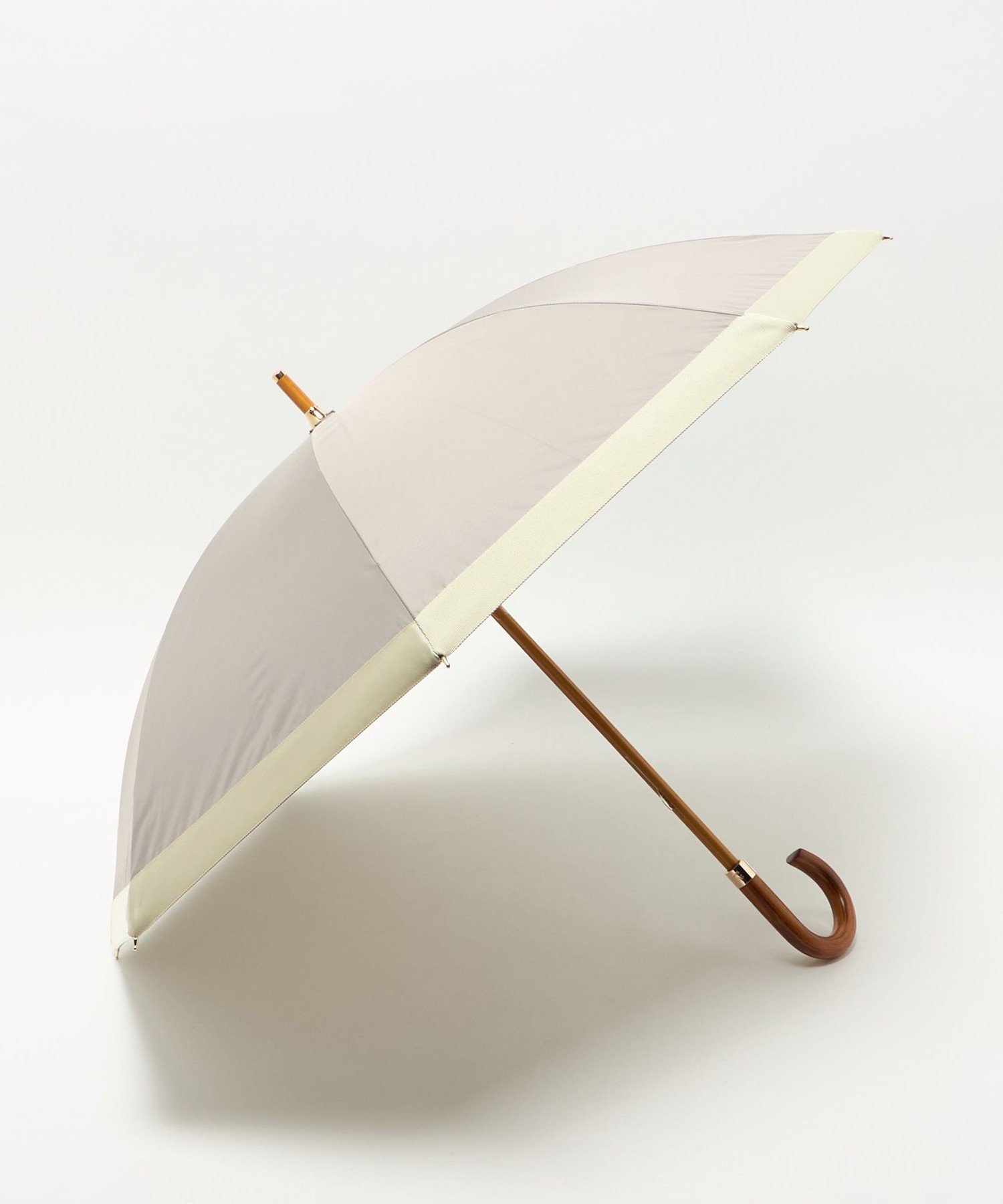 UNITED ARROWS（ユナイテッドアローズ）＜Athena New York＞CAMILACITY 晴雨兼用 長傘グログランリボンをあしらった人気の長傘■デザイン縁取りに、しっかりとした素材感のグログランリボンをあしらった晴雨兼用の長...