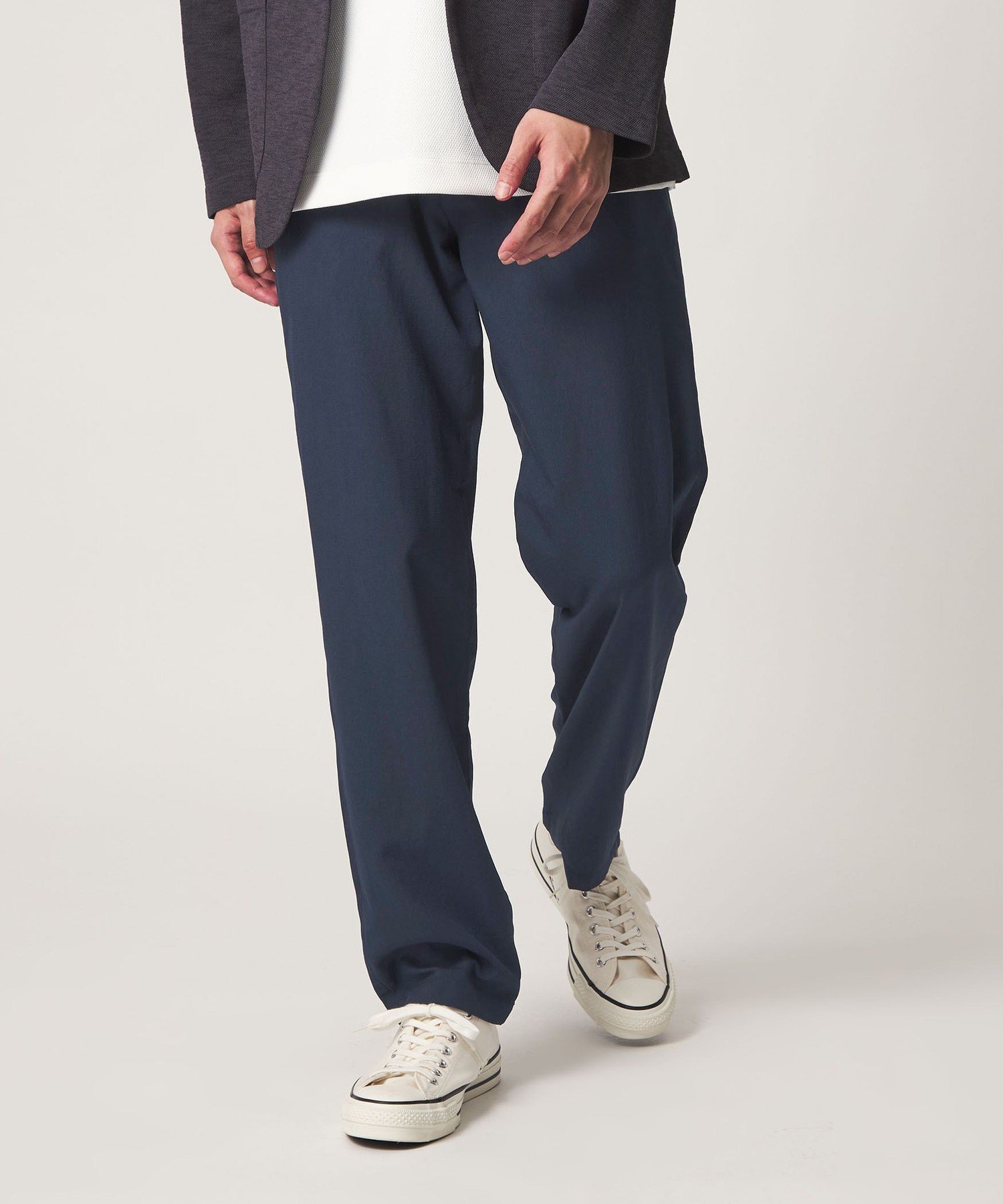 UNITED ARROWS LTD. OUTLET（ユナイテッドアローズ アウトレット）Dot Air(R) ウールライク イージーパンツ-吸水速乾-＜A DAY IN THE LIFE＞キレイめイージーパンツで、洗練された大人カジュアルス...