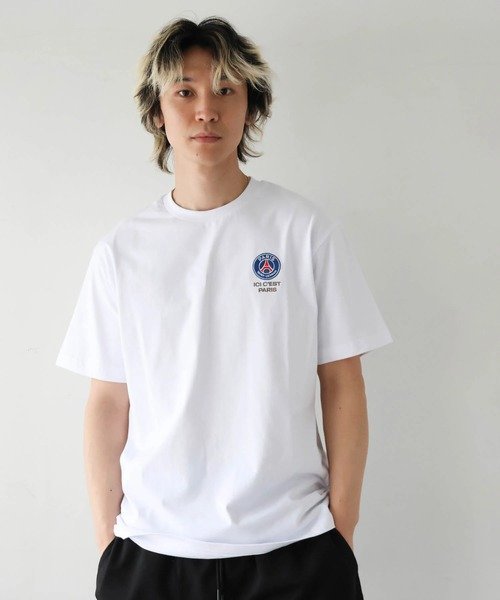JACKROSE（ジャックローズ）Paris Saint-Germain F.C./パリサンジェルマン BACK LOGO SSTEE(MENS)フロントはシンプルに、バックには大胆なロゴデザインをあしらった半袖Tシャツ。 程よくゆとりのあ...