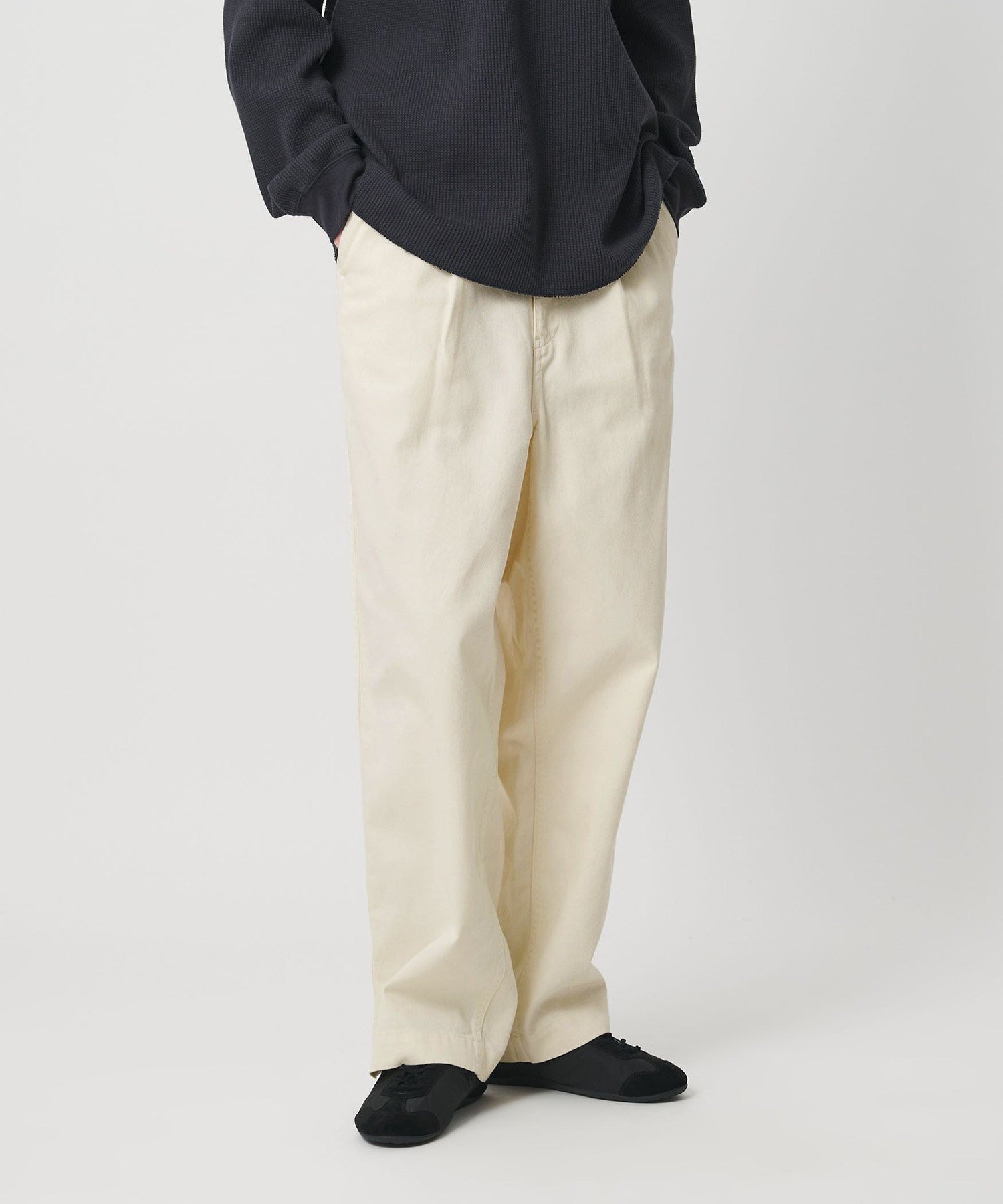 BEAUTY&YOUTH UNITED ARROWS（ビューティー＆ユース　ユナイテッドアローズ）＜NICE WEATHER＞ワーク チノパンツラフなシルエットで旬の着こなしが叶う＜NICEWEATHER＞のチノパン■デザインワークテイスト...
