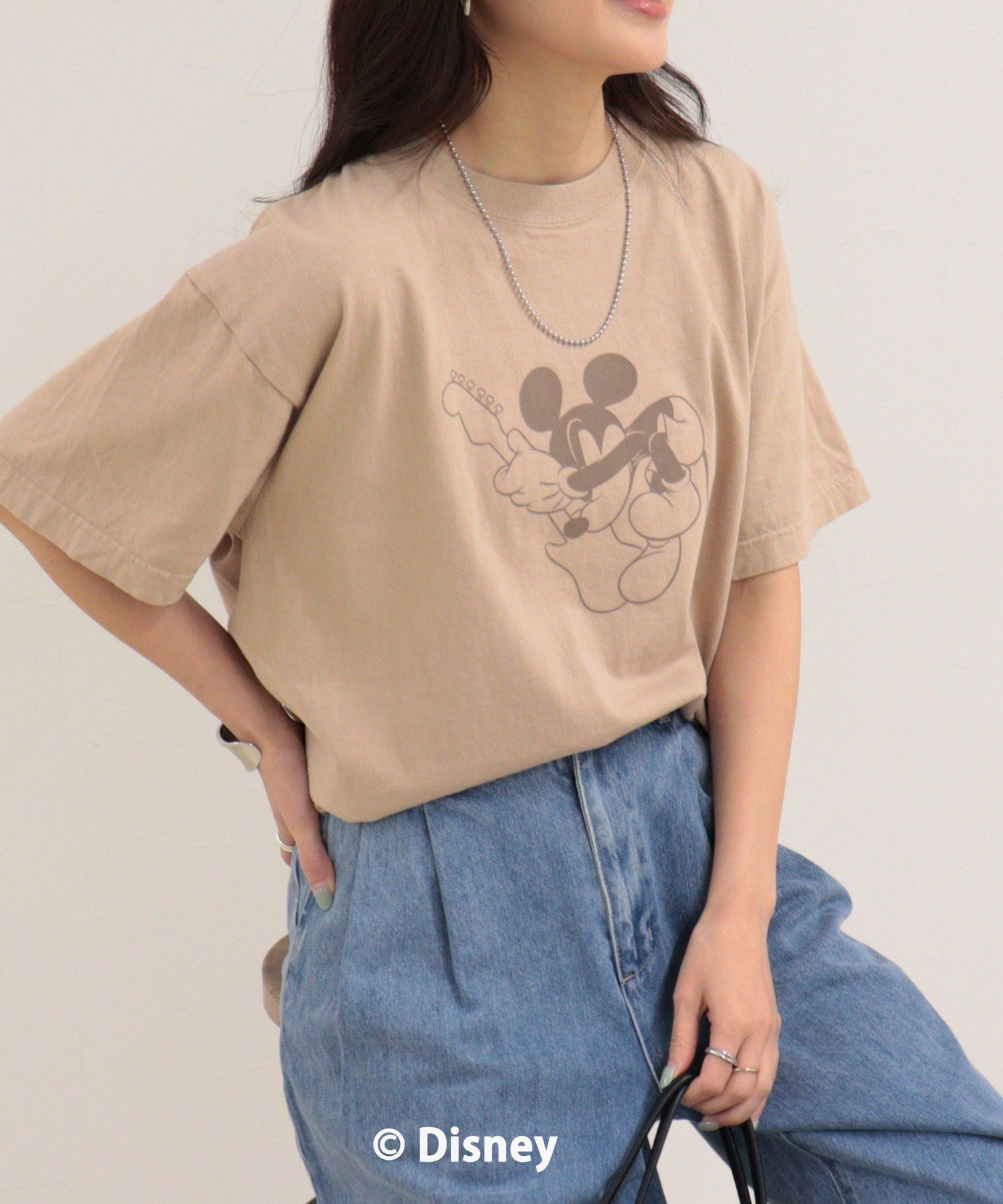FREDY & GLOSTER（フレディ アンド グロスター）【GOOD ROCK SPEED/グッドロックスピード】MICKEYギター半袖Tシャツ◇GOOD ROCK SPEED◇【2026 SS】ラフに着てサマになる MICKEYプリン...