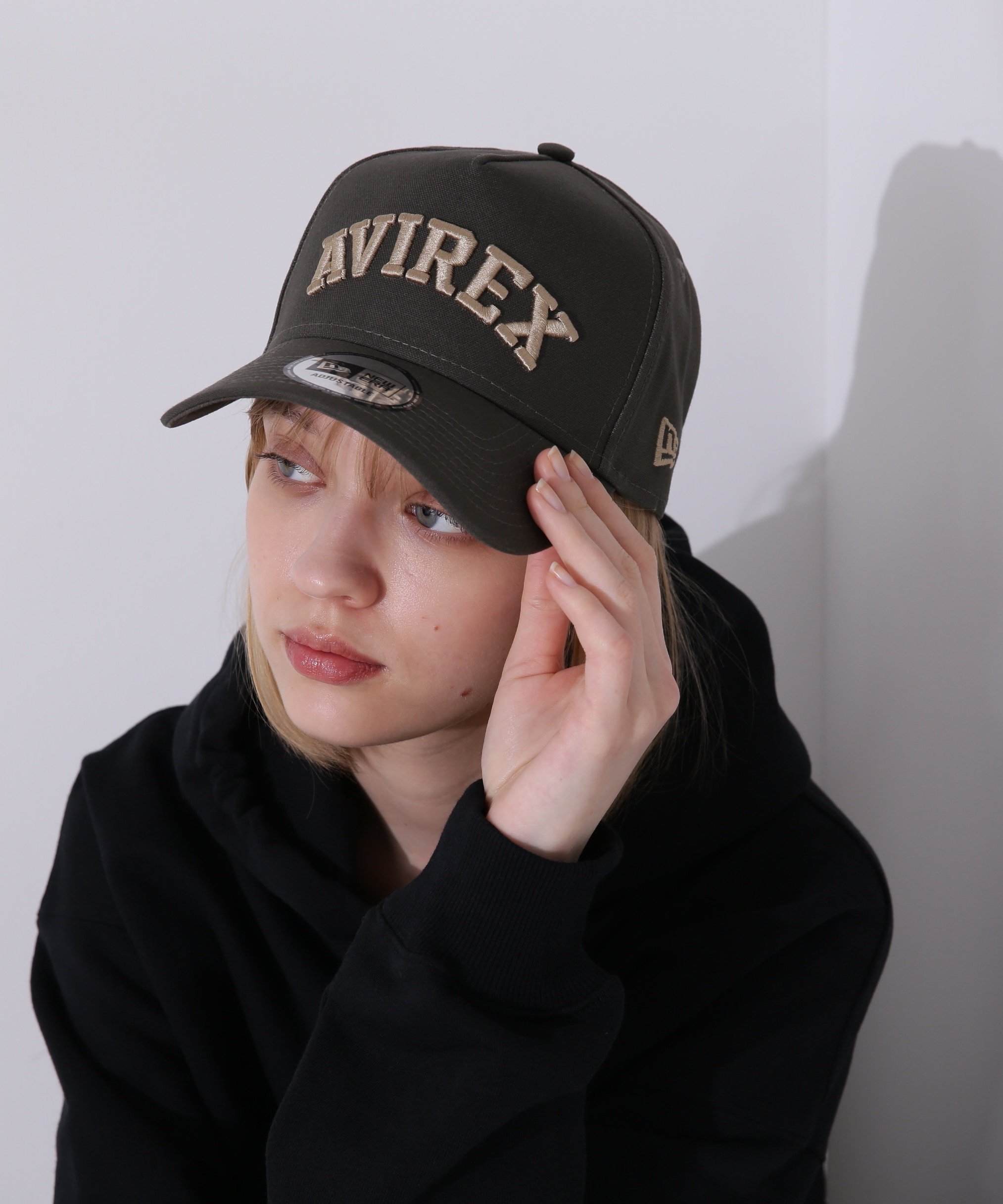 AVIREX（アヴィレックス）《AVIREX × NEWERA》9FORTY A-FRAME LOGO CAP ADJUSTABLE / 9フォーティー Aフレーム ロゴ《AVIREX × NEWERA》9FORTY A-FRAME LOG...