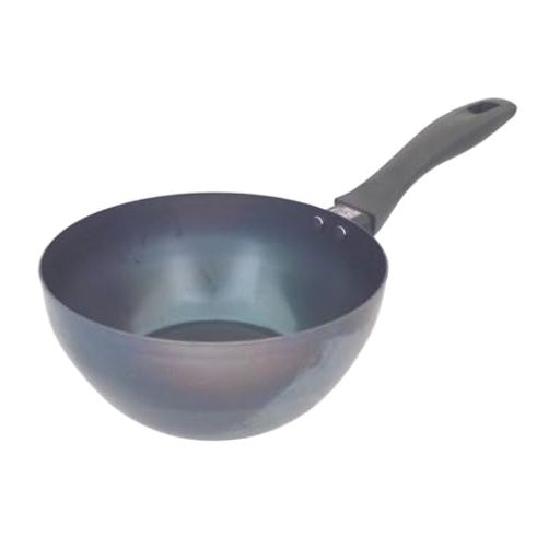 揚げ物、炒め物、焼き物、蒸し物、煮物、イヒター対応 素材・材質:本体/鉄、取っ手/アルミ・フェノール樹脂 本体重量:約880g 原産国:日本 サイズ:約20.0x38.5x14cm(深さ9.0cm) 満水容量:約2.1L 独自の加工方法の&...