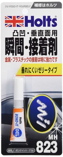クリアなゼリー状!透明で目立たないので、きれいな仕上がりです。 【特長】ゼリー状の瞬間接着剤なので、垂れにくく垂直面の使用に適しています。金属、硬質プラスチック、陶器はもちろん、接着剤が浸み込みやすい皮革も接着できます。 【用途】自動車、バ...