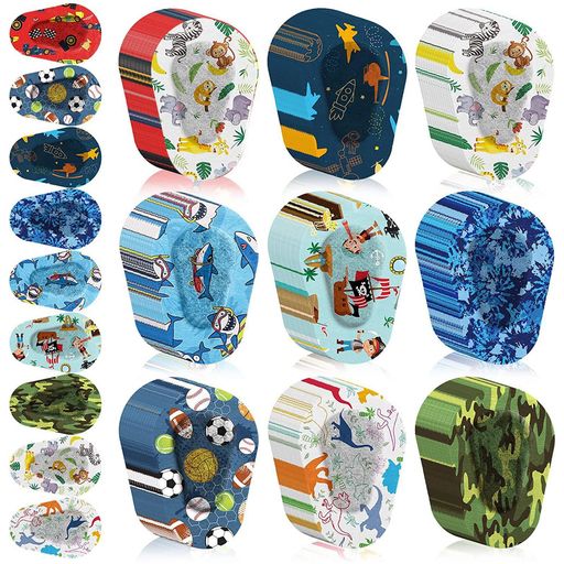 弱視の子供たちは、健康な目や目を交互に覆うことで、弱視に外的な物体の興奮を意識的に受け入れさせ、それによって視力を向上させます。 オプションで9つのスタイルがあり、お好みに合わせて選択できます。 柔らかく通気性があり、低刺激性の、柔らかく通...