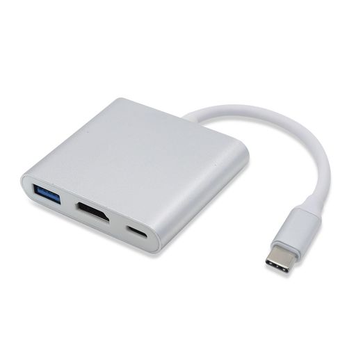 【3ポート同時使用】4KHDMI出力/USB3.0データ転送/100WPD充電が1台で実現。大画面表示しながら高速充電&amp;データ転送可能。 【100WPD高速充電】MacBookProなどUSB-Cデバイスを安全に高速充電。作業中のパ...