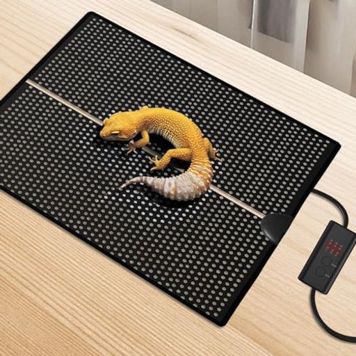 爬虫類ヒーター 【太陽があたためた大地のぬくもりを再現】細かい温度調節が可能な3種類温度です。L:38-43°C/M:43-50°C/H:50-52°C温度誤差プラスマイナス2°C)全面が均一に暖まるので効率よくケージ内を暖めます。急激な温...