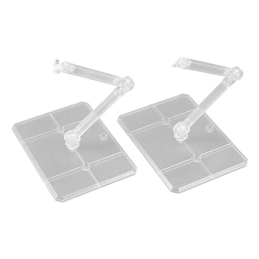 プラスチック製 ディスプレイスタンド 使いやすさを意識したシンプルなデザインのアクションベース第7弾!1/144スケールプラモデルの安定した保持が可能な構造と、各軸の可動が相まって、幅広いポージングでのディスプレイをサポート!